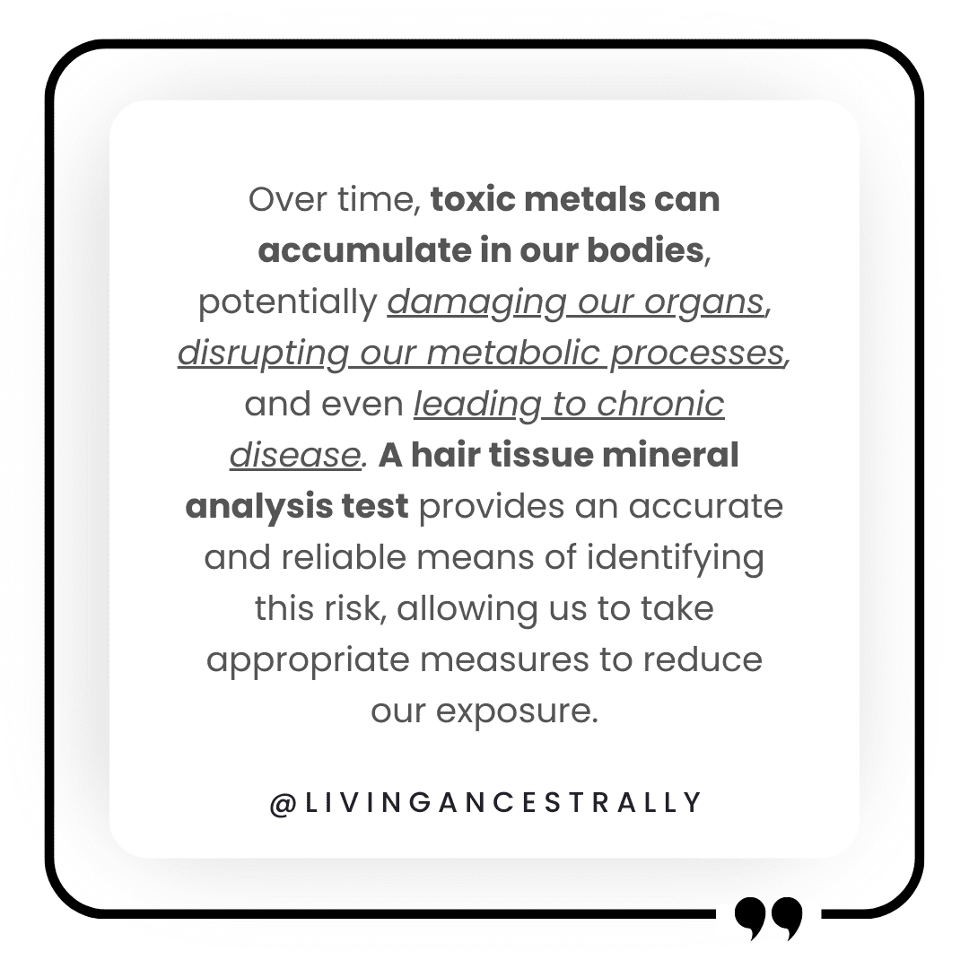 Check Heavy Metals With A Hair Tissue Mineral Analysis (HTMA)